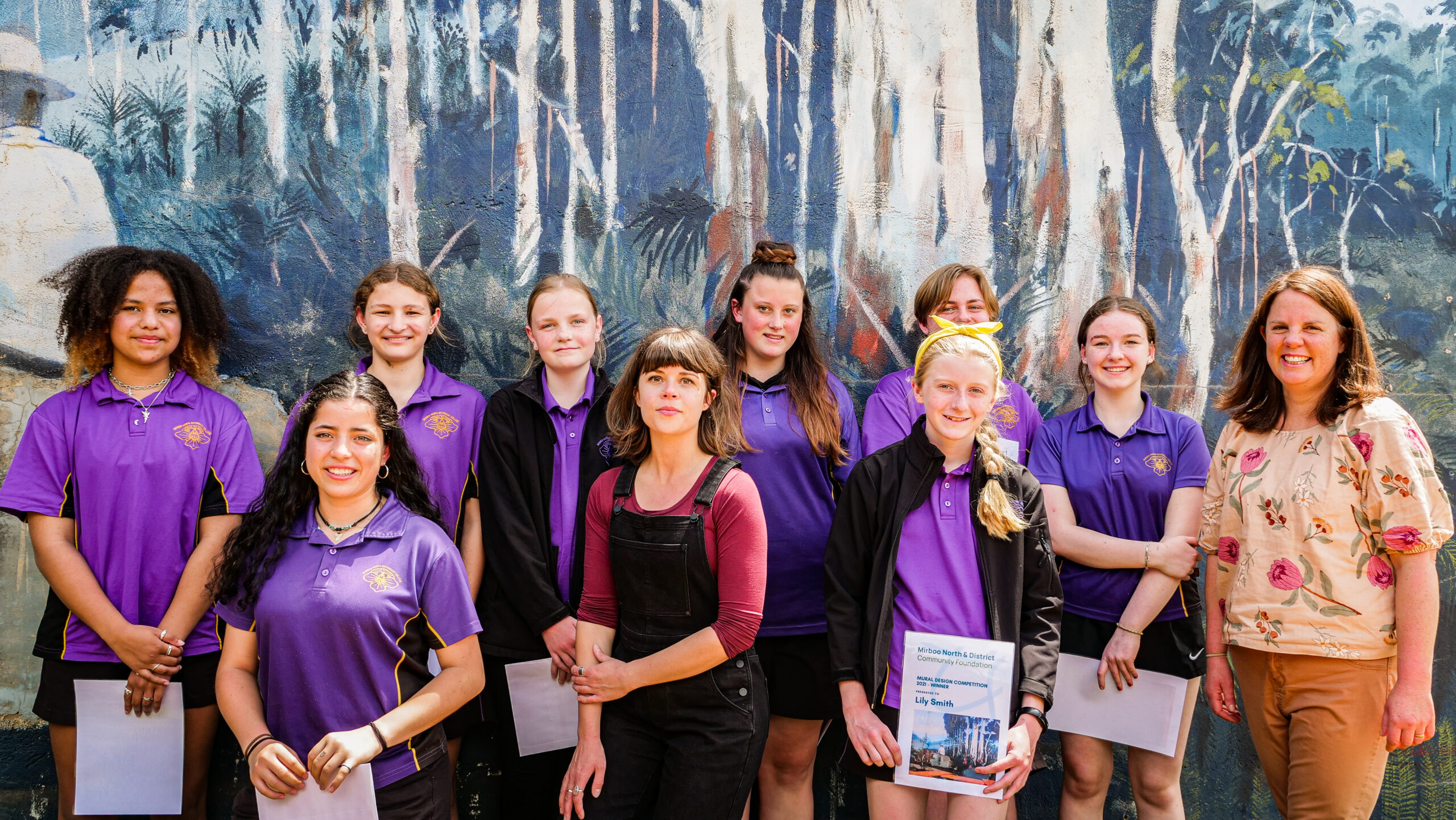 Winners of Mural Design Competition announced! - Mirboo North and ...
